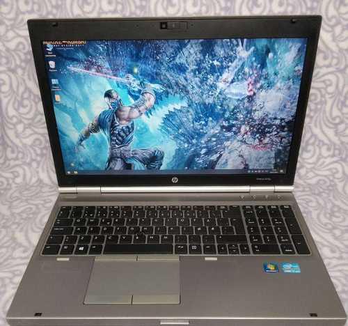 Классный HP Elitebook 8570p на i7-3720QM 16Гб