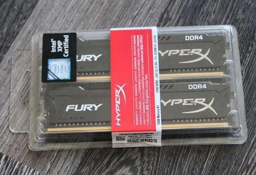 Kingston hyperx fury ddr4 3200 mhz 2x8 gb