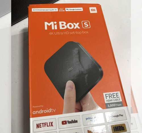 Tv приставка Xiaomi MiBox S 4K