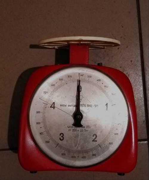 Весы кухонные СССР