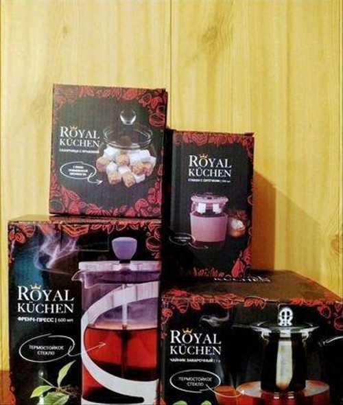 Френч-пресс заварочный чайник royal kuchen
