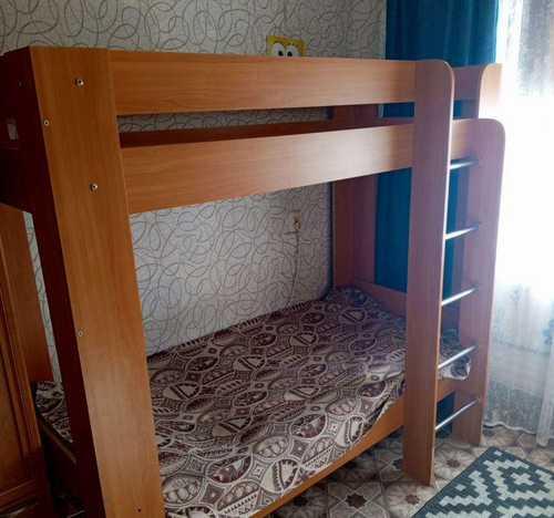 Двухъярусная кровать бу