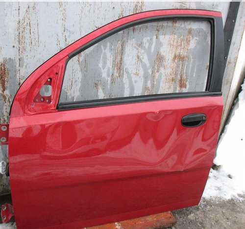Передняя левая дверь Chevrolet Aveo T250/T255