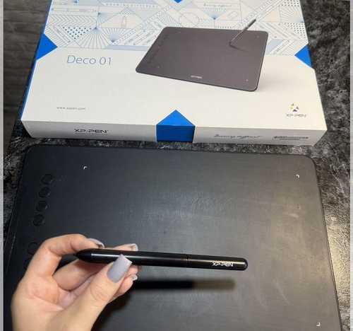 Графический планшет xp pen deco 01 v2