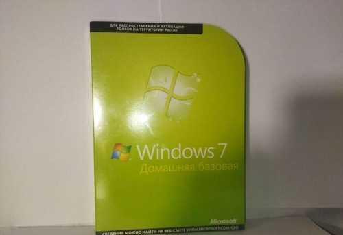 Windows 7 домашняя базовая DVD