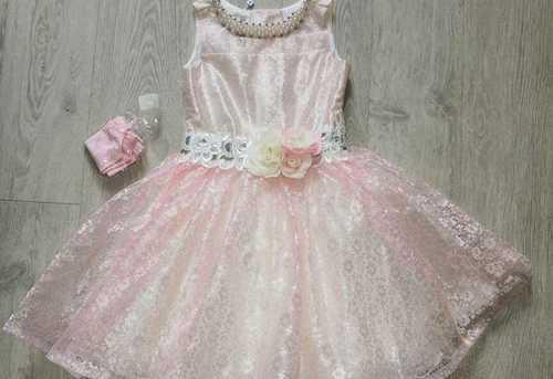 Платье на выпускной нарядное для девочки "Маленька