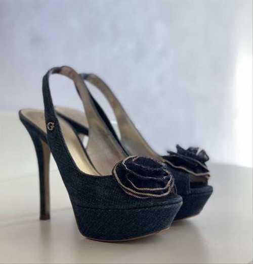 Джинсовые босоножки Guess (36)