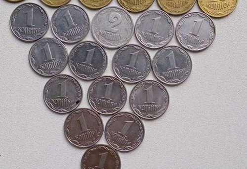 Монеты из разных стран, серебряные монеты