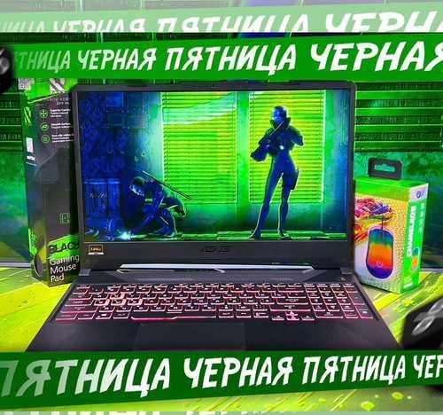 Игровой ноутбук Asus TUF Gaming / RTX 3050 / i5