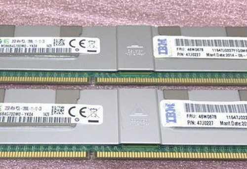 DDR3 32 GB 1600 MHz PC3L samsung ECC REG Серверная