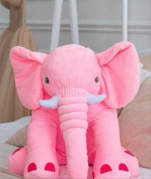 Мягкая игрушка Розовый Слон 48 см