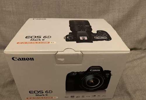 Фототехника аксессуры коробка от Canon EOS 6D