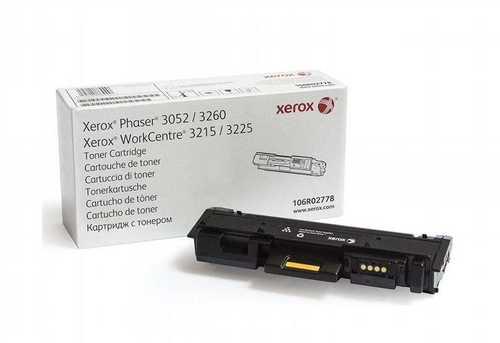 Картридж-тонер Xerox 106R02778 Black (Original)