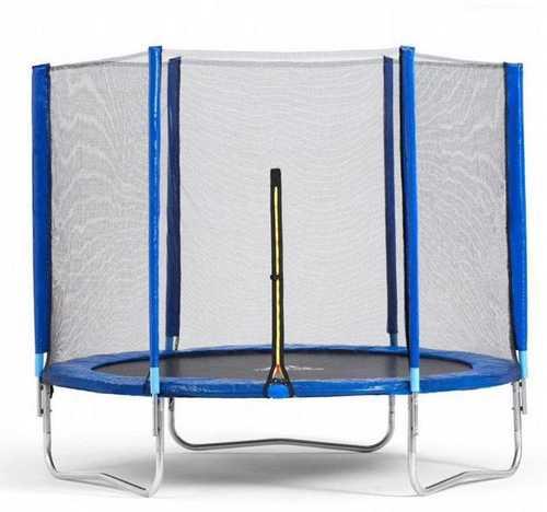 Батут с сеткой DFC Trampoline Fitness 8 ft blue