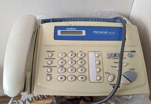 Факс brother fax-236