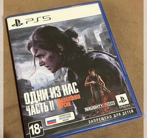 Игра The last of us 2 PS5, диск