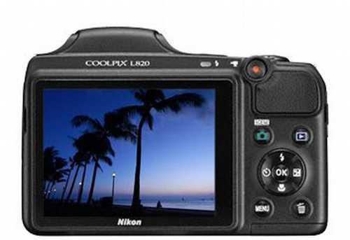Фотоаппарат Nikon Coolpix L820