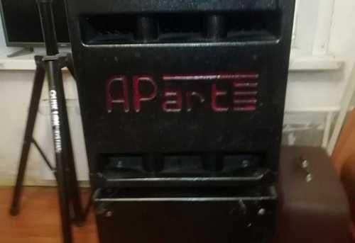 2 сабвефура и усилитель