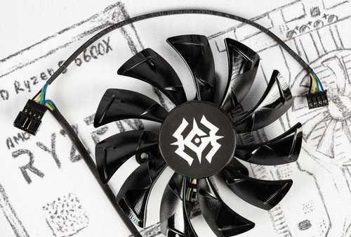 Вентилятор для zotac RTX X-gaming OC 87мм №1