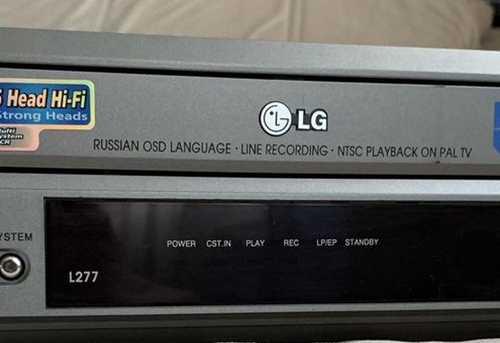 Видеомагнитофон Hi Fi Stereo LG L277