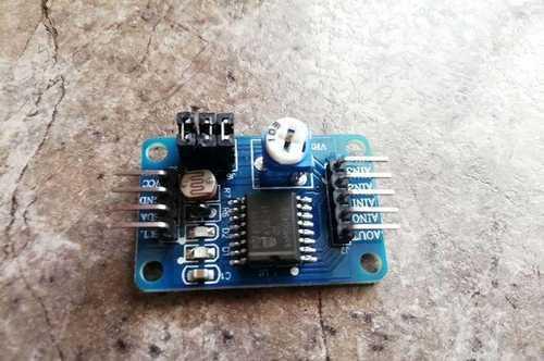 Плата расширения PCF8591 для шины I2C