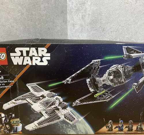 Lego Star Wars 75348, Mandalorian Fang Fighter vs