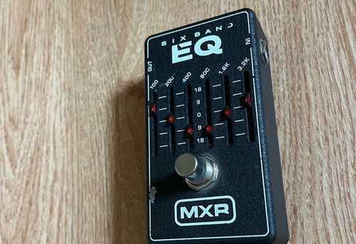 Педаль гитарная MXR m109 шестиполосный эквалайзер