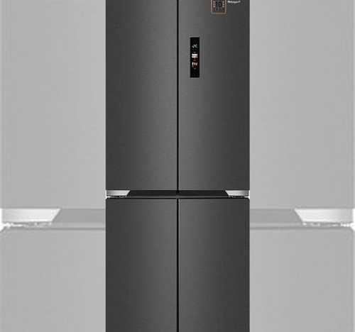 Холодильник weissgauff WCD 480 Total NoFrost Inverter Silk Inox Built-in