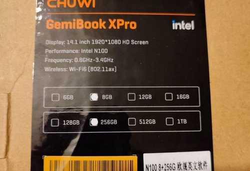 Ноутбук chuwi gemibook xpro