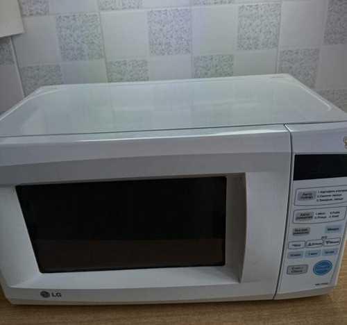 Микроволновка бу рабочая LG MS 1744U