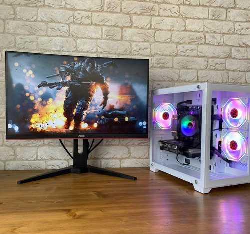 Системный блок Ryzen 5 3600, 16gb, Ssd m2 500gb
