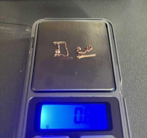 Золотые серьги
