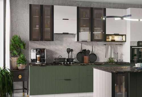 Кухня Норд Line 3200 Софт пихтовый зеленый в РАССР