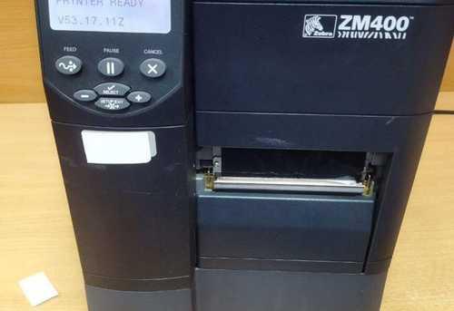 Zebra Полупромышленный принтер этикеток ZM 400
