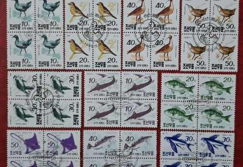 Почтовые марки Северная Корея 1990