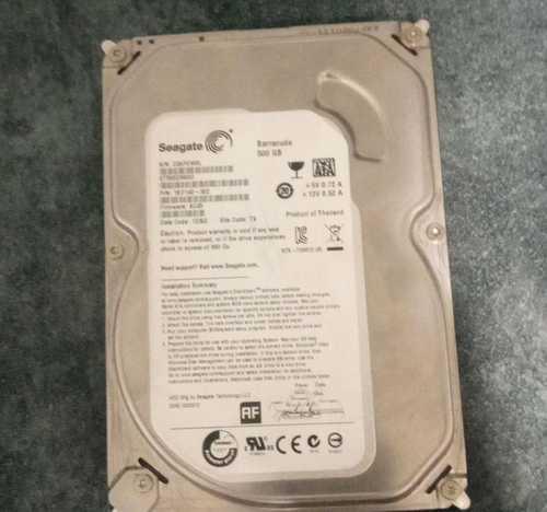 Hdd seagate barracuda 500gb