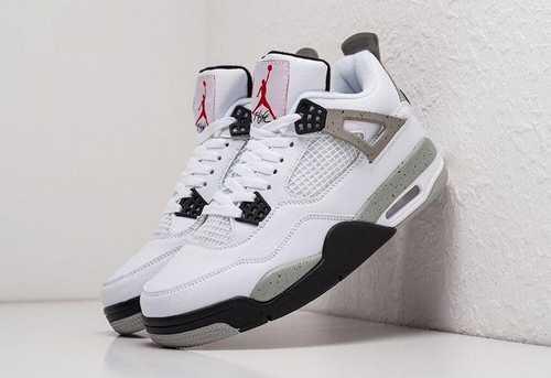 Кроссовки Nike Air Jordan 4 Retro цвет Серый