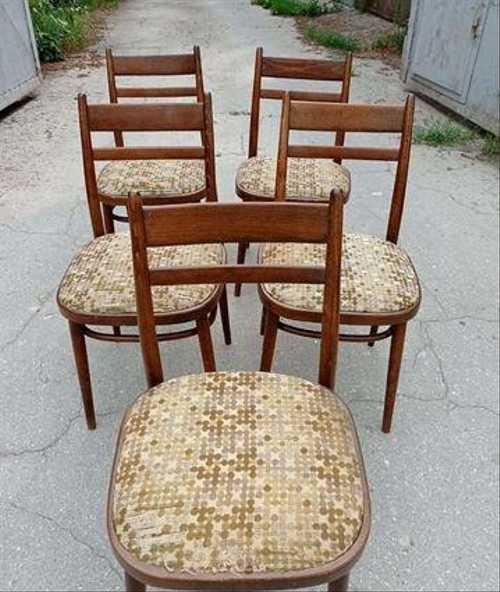 Винтажные стулья Чехословакия 4шт