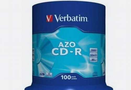Оптический диск CDR диск Verbatim AZO,100шт