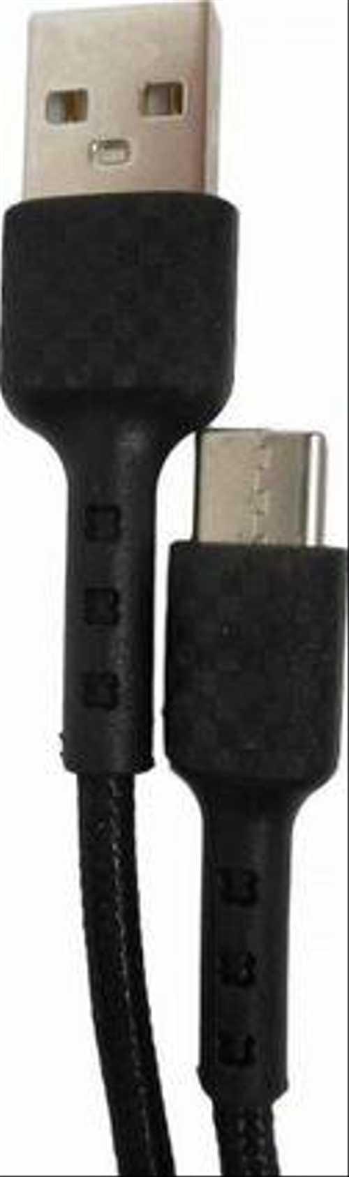 USB Кабель Type-C Carbon, TPU, 2.4A, 1 м