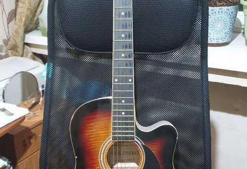 Хорошая акустическая гитара Colombo LF-3800 CT SB