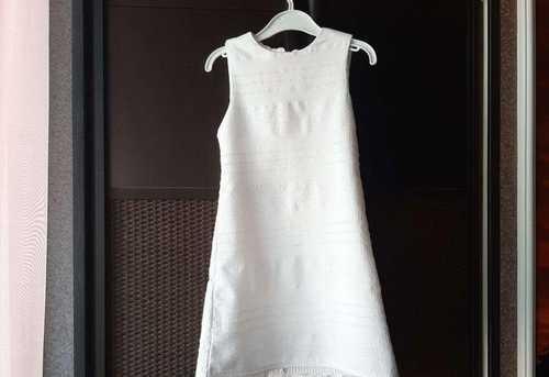 Платье ретро белое 116