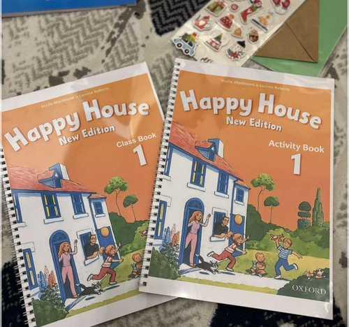 Учебное пособие happy house activity & class book