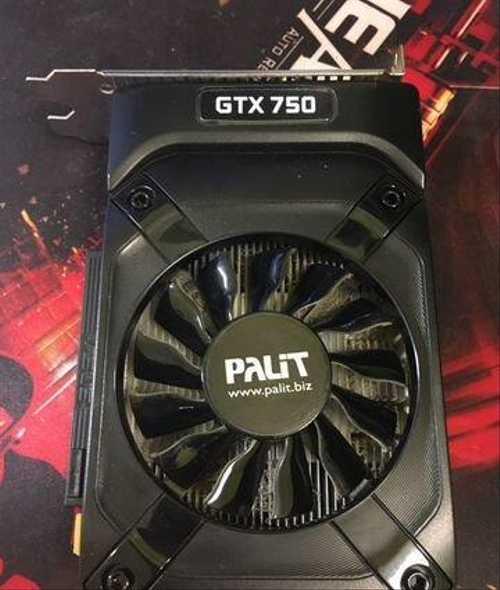 Видеокарта Palit GTX 750