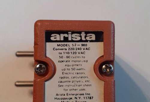 Понижающий трансформатор arista 220 110-120вольт