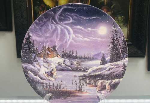 Коллекционная фарфоровая тарелка, США