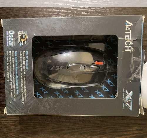 Игровая мышь A4tech X-710BK USB (Black)