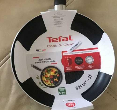 Новая сковорода Tefal 24