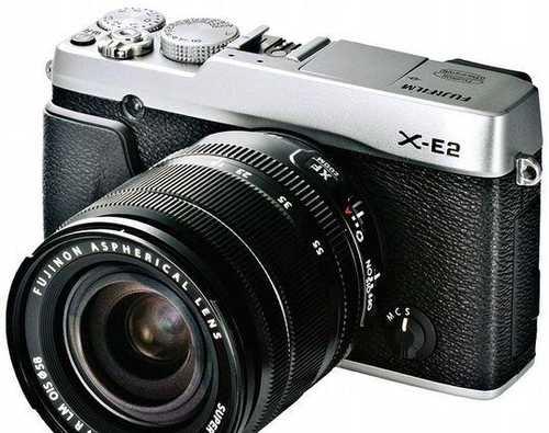 Fujifilm X-E2(18-55мм f2.8-4) +Сумка+32гб+Коробка+