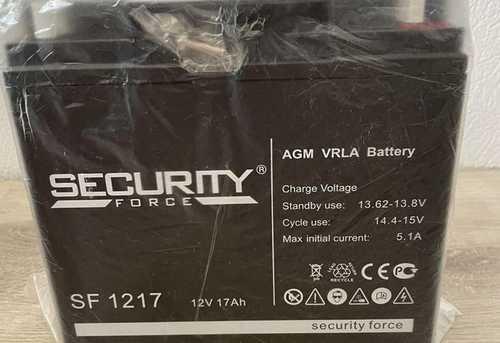 Аккумулятор security force sf1217